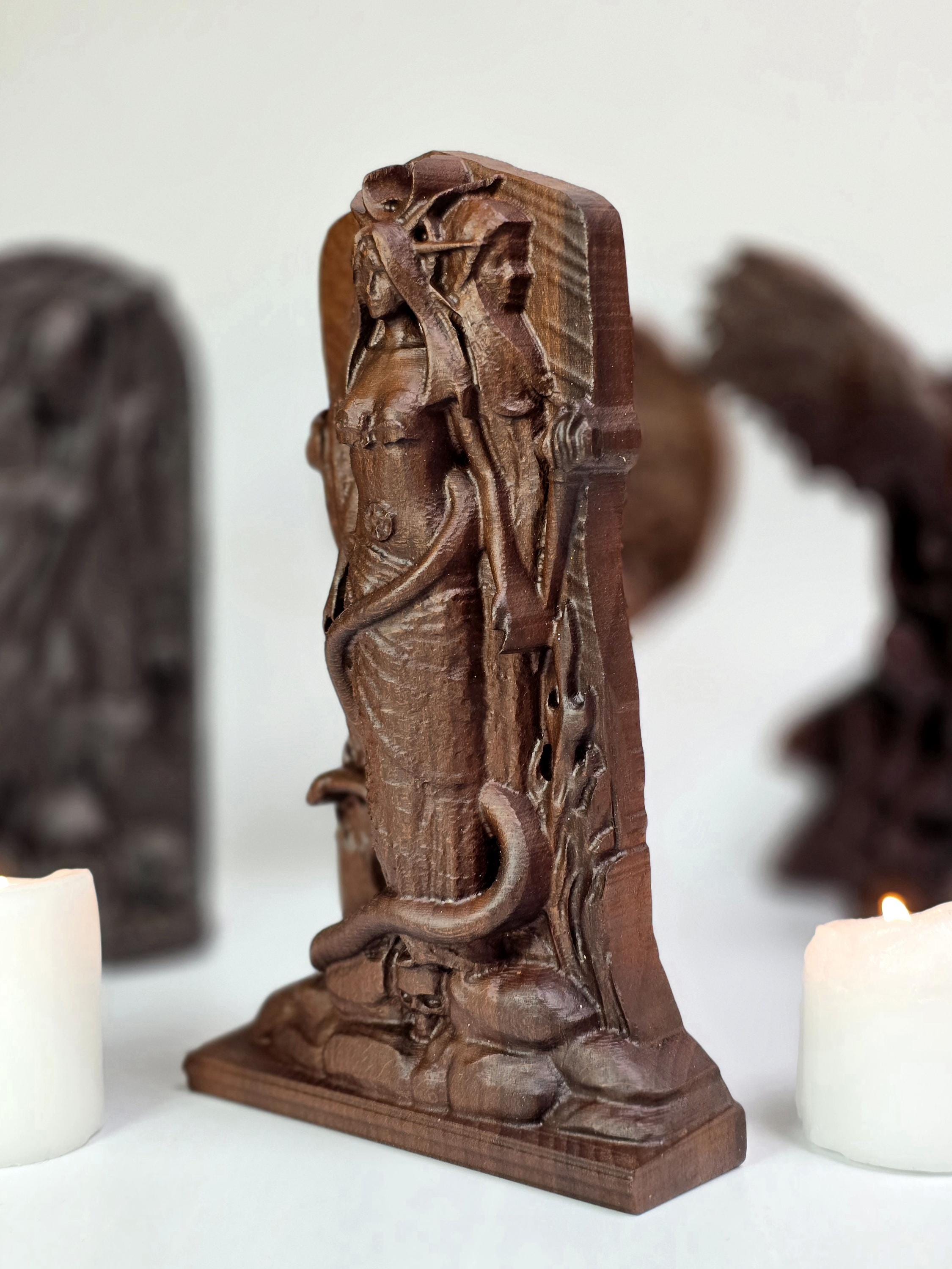 Hecate Goddess Statue - Greek Mythology Pagan Figure for Wicca and ...