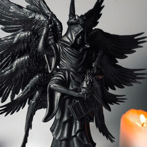 Asmodeus King Statue | Goetia Demon Figure for Pagan Altars ...