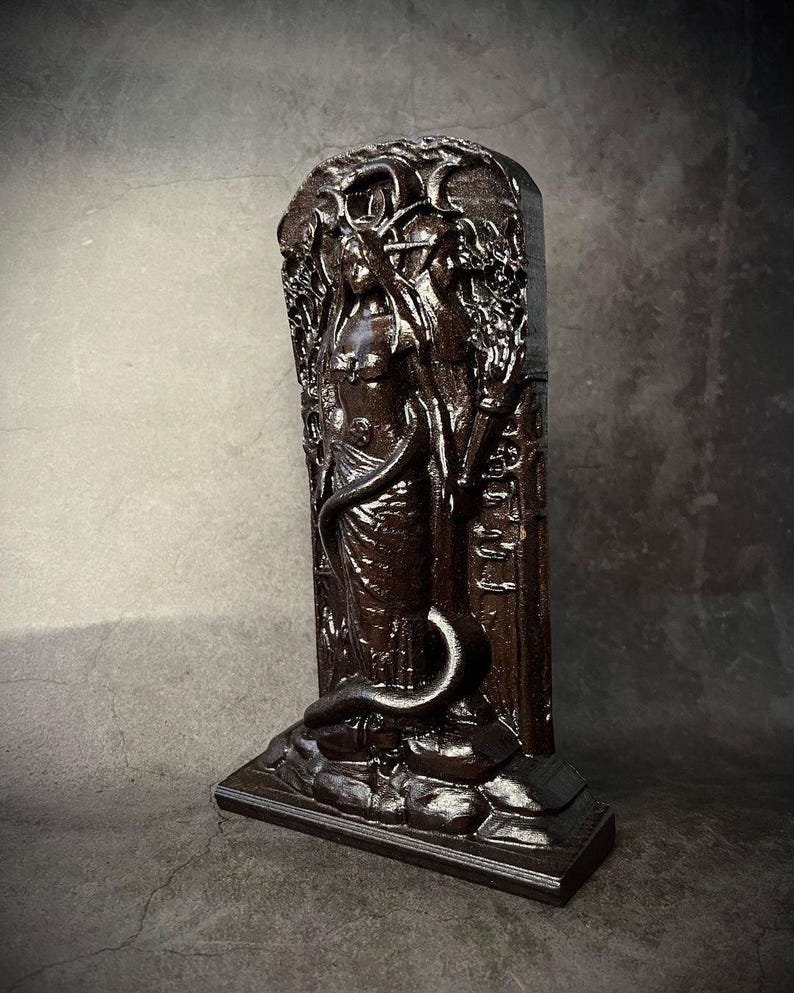 Hecate Goddess Statue Greek Mythology Pagan Figure for Wicca and ...