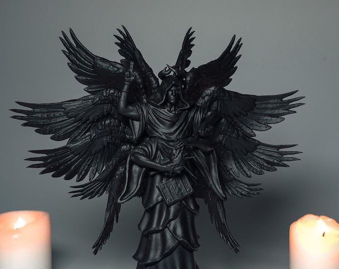 Asmodeus King Statue | Goetia Demon Figure for Pagan Altars ...