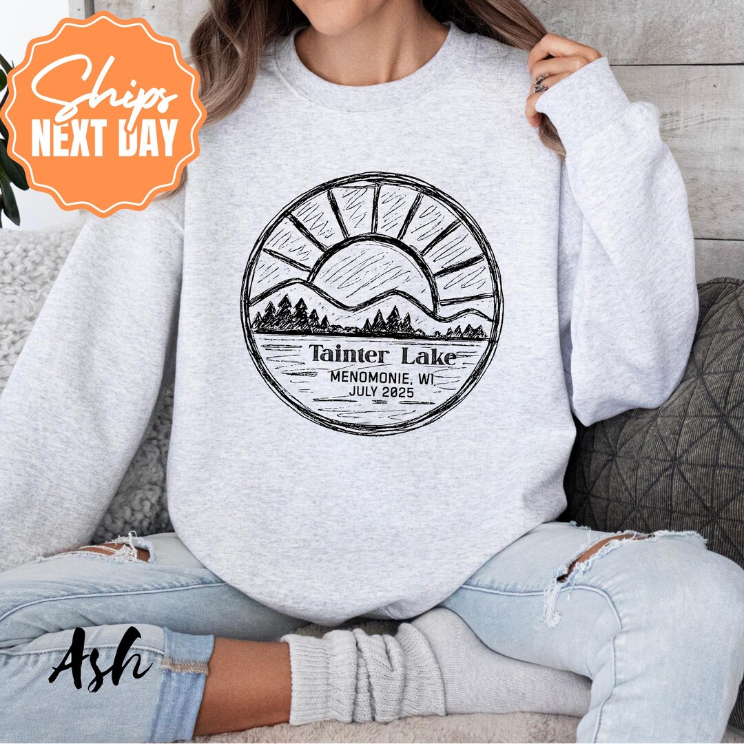 Custom Lake Sweatshirt, Family Cabin Crewneck, Nature Hoodie - Etsy