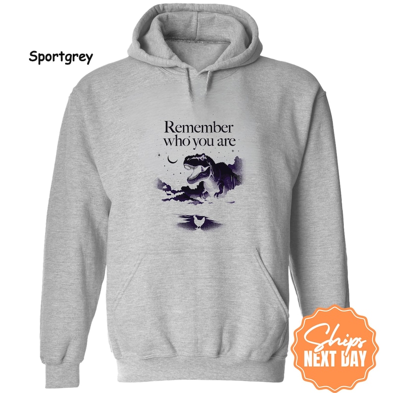 Remember Who You Are Sweatshirt, Funny Evolution Joke Meme Hoodie ...