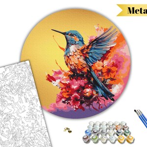Painting by Numbers “the Shining Hummingbird” With Unique Plots and ...