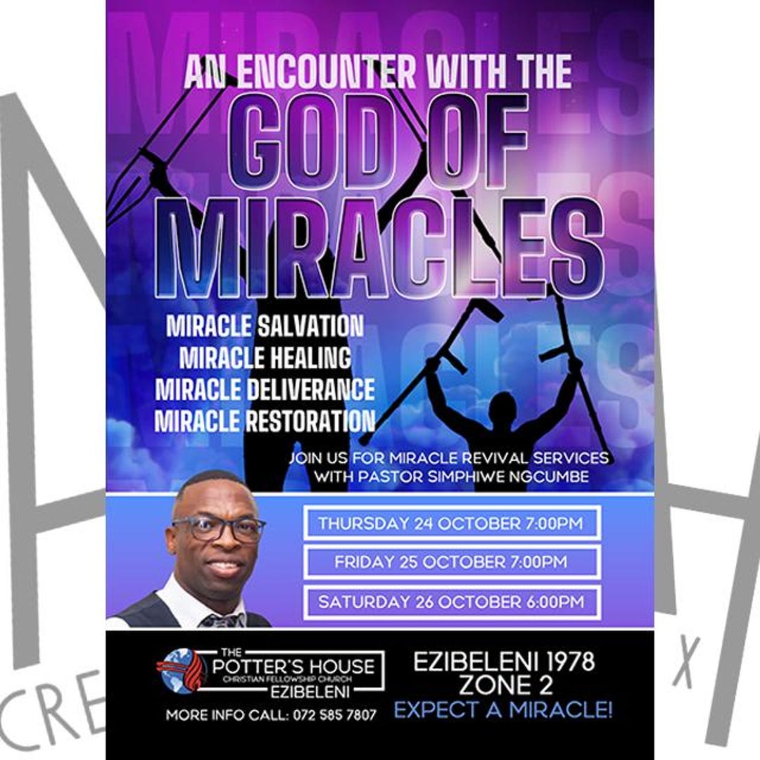 03 Revival Church Flyer Design With Custom Details encounter With the ...