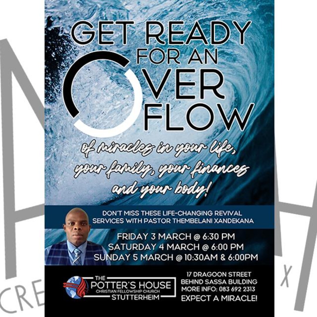 022 Revival Church Flyer Invitation Design With Custom Details overflow ...