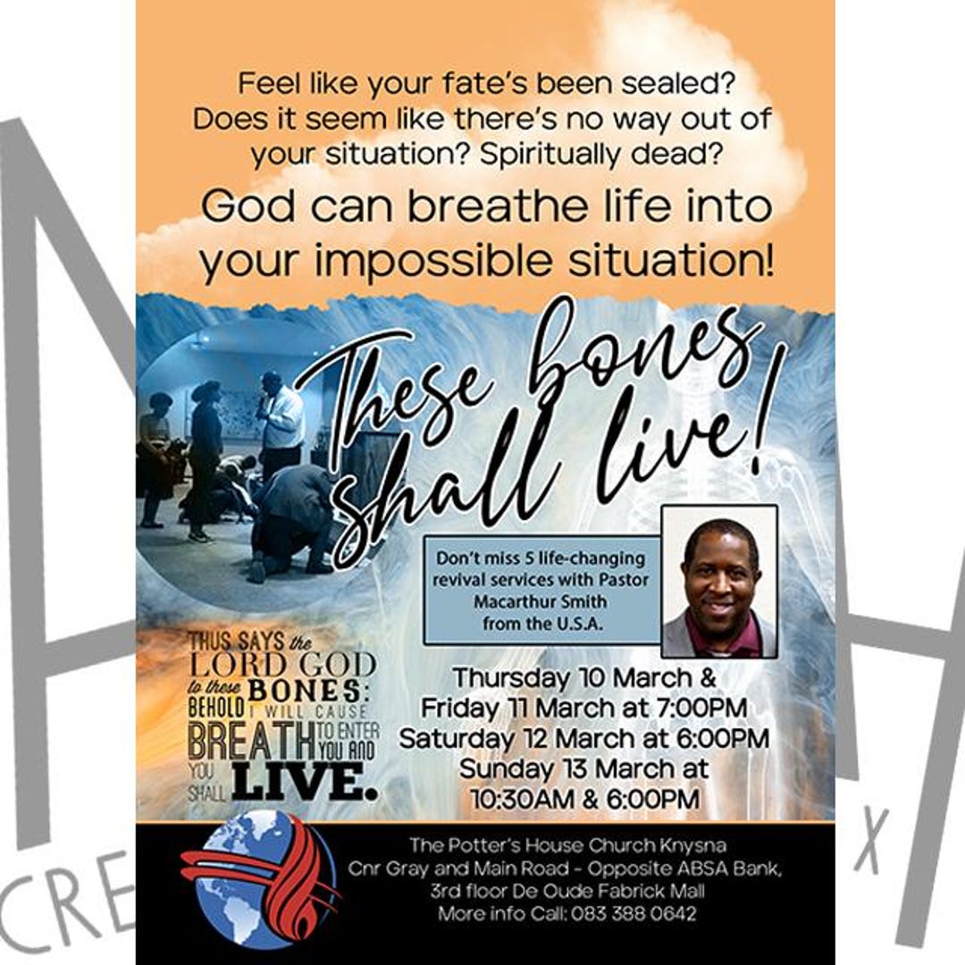 025 Revival Church Flyer Invitation Design With Custom Details these ...