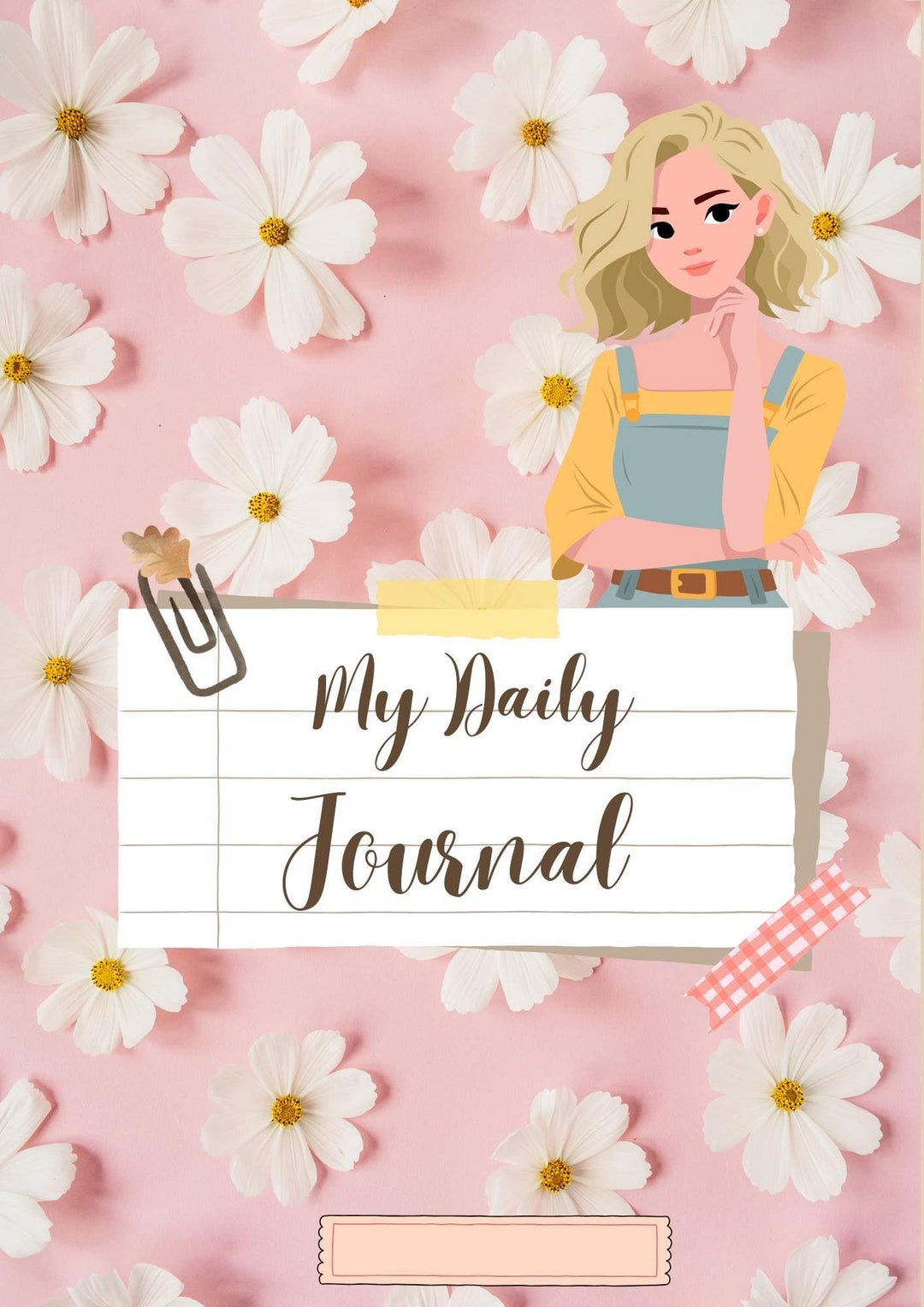 Daily Journal Printable Stationery, Instant Download Stationery A4 ...