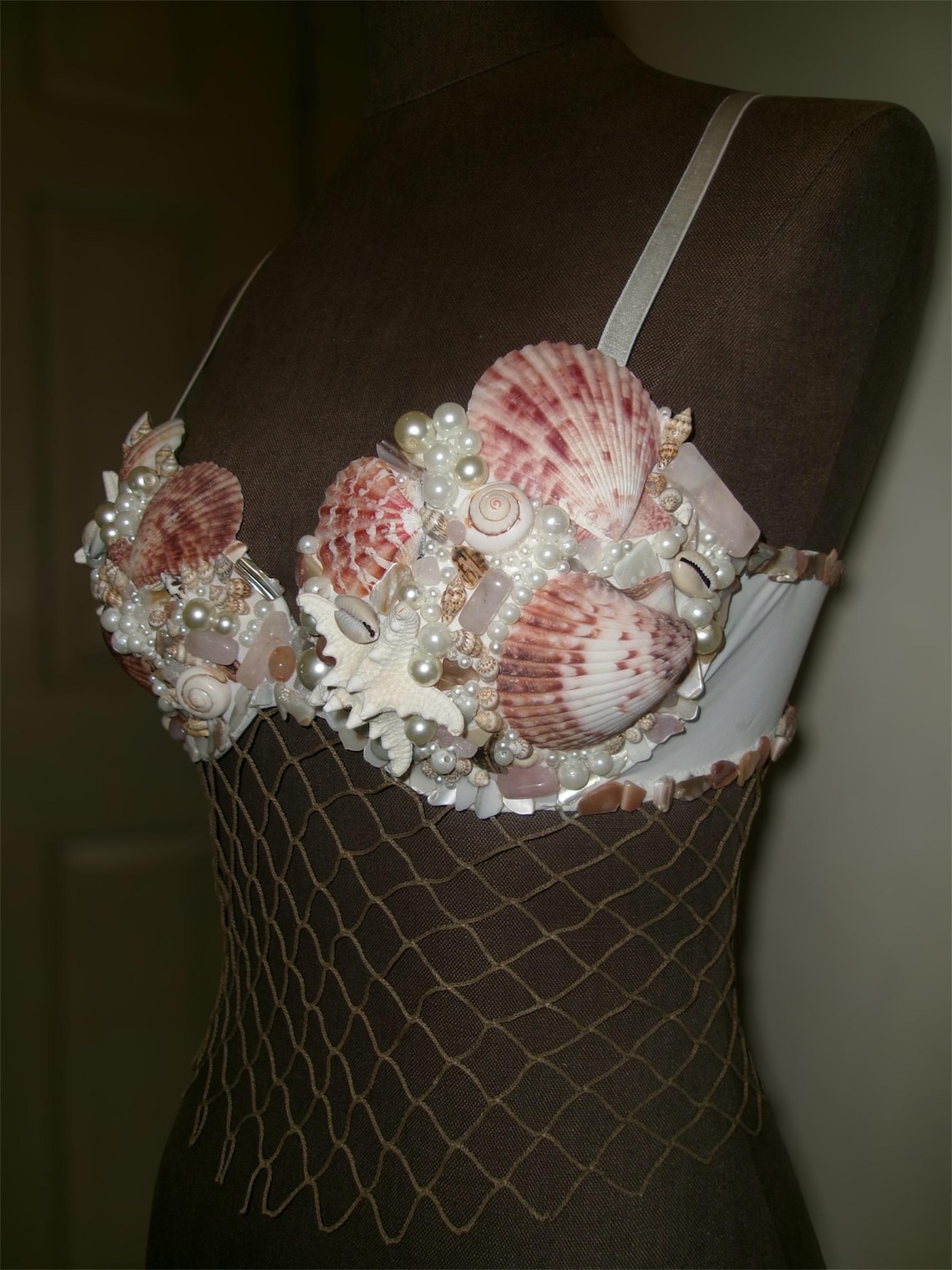 Fantasy Mermaid Starfish and Seashell Top (made to Order) | Unique Top ...