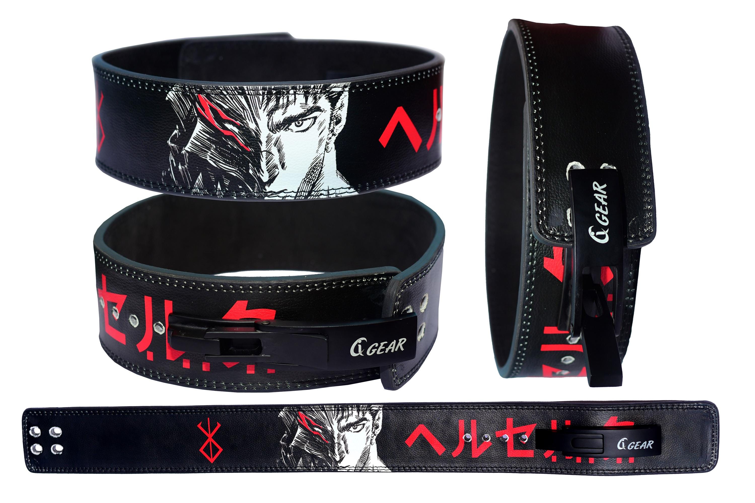 Berserk Anime Gym Belt Power Weightlifting Leather Lever Belt ...