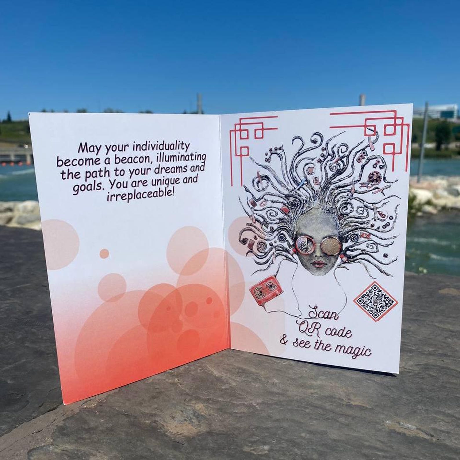 AR Interactive Greeting Card. Animated Greeting Card - Etsy
