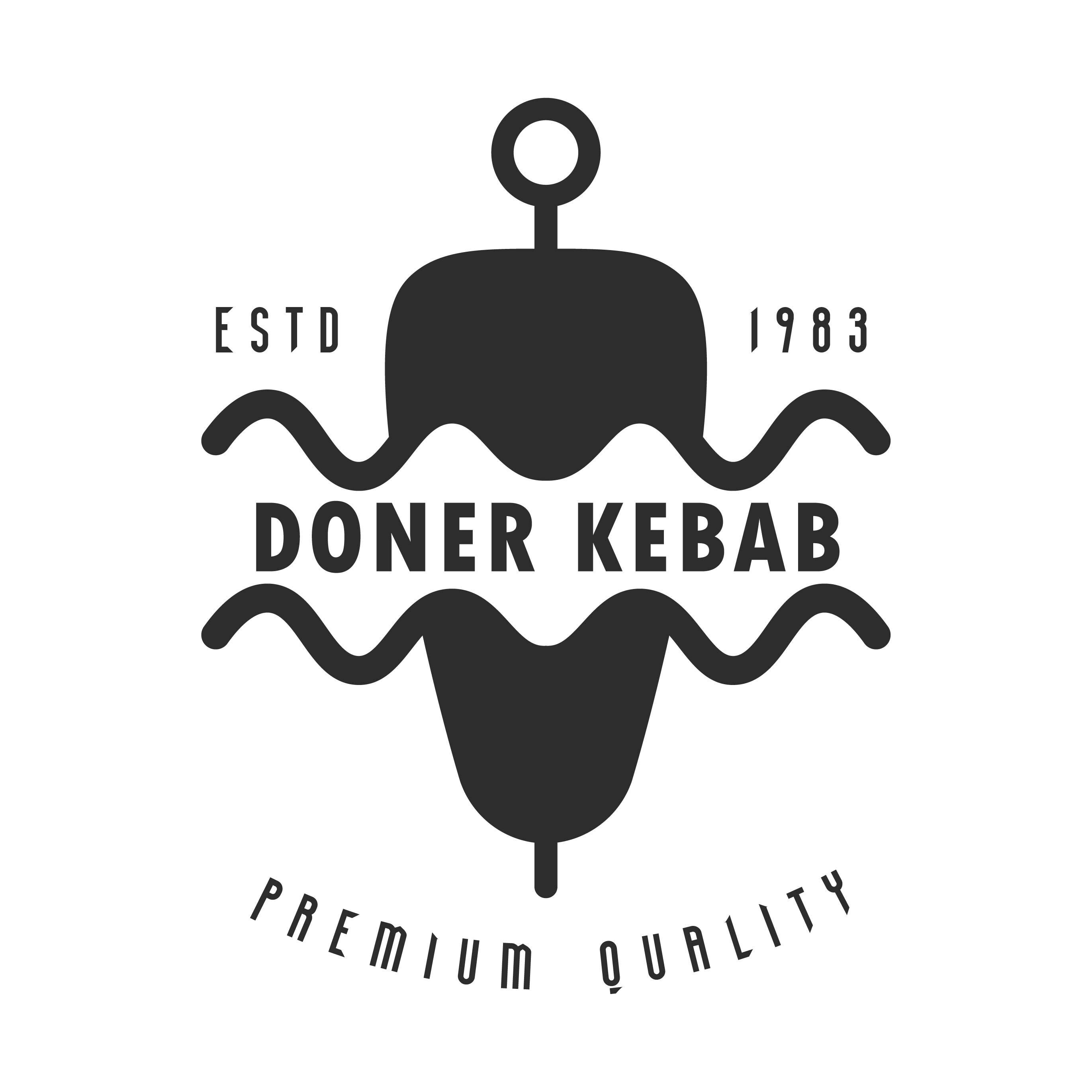 Doner Kebab Logo. Big Collection. Available Formats Ai, Eps10, Pdf, Svg, Png, Jpeg. Available ...