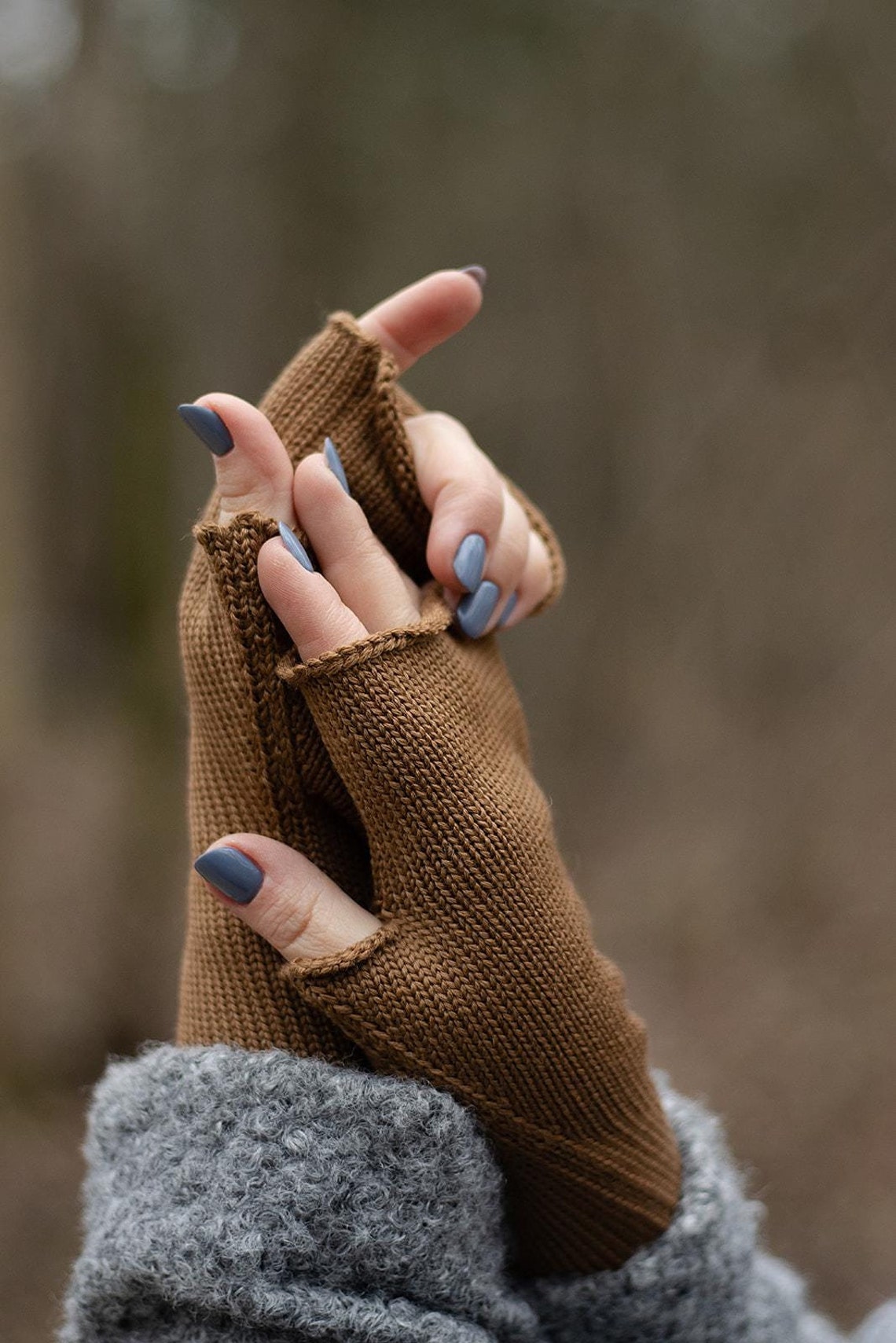 Hand Made Alpaca, Merino Wool and Silk Mittens - Etsy