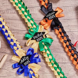Custom 2025 Graduation Lei With Grad Cap, Personalized Graduation Gifts ...