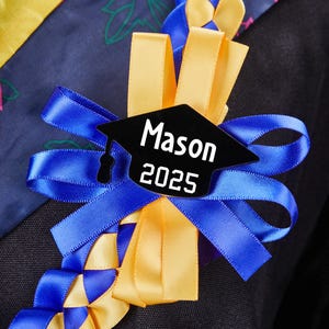 Custom 2025 Graduation Lei With Grad Cap, Personalized Graduation Gifts ...
