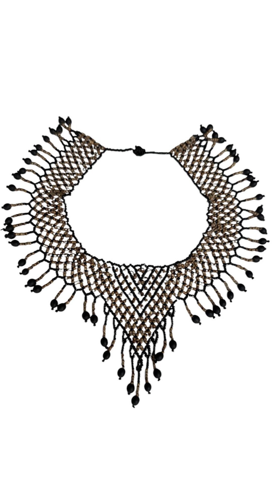 Indigenous Necklace Made With Hands All in Beads Brazilian Amazonian ...