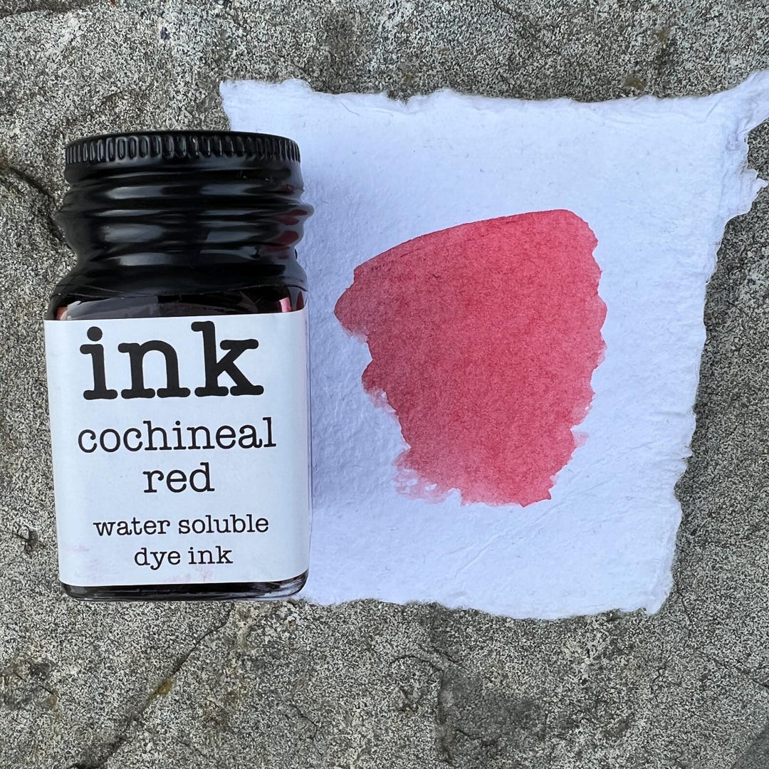 Cochineal Red Mixed Media Ink - Etsy