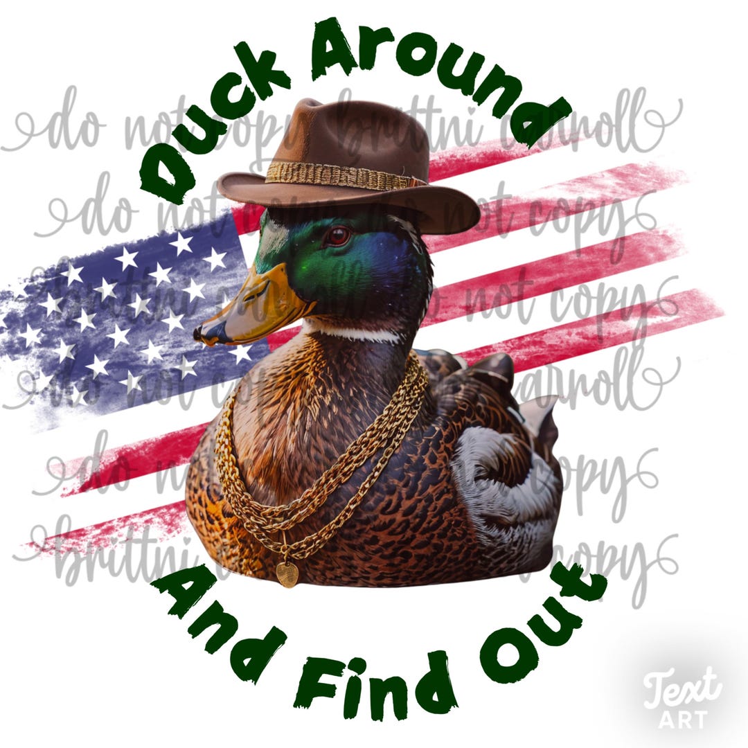 Duck Png, Duck Hunter Png,hunting Png,gold Chains Png,duck With Chains ...