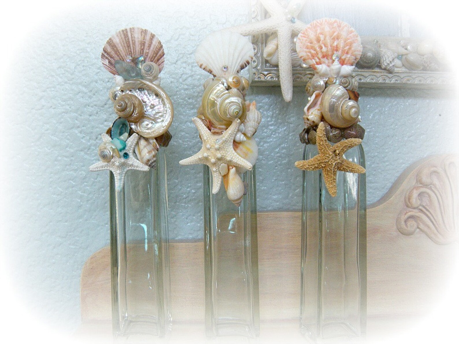 A Message in a Bottle Seashell Trinket Bottle - Etsy