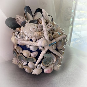 Blue Lagoon Seashell Box - Etsy