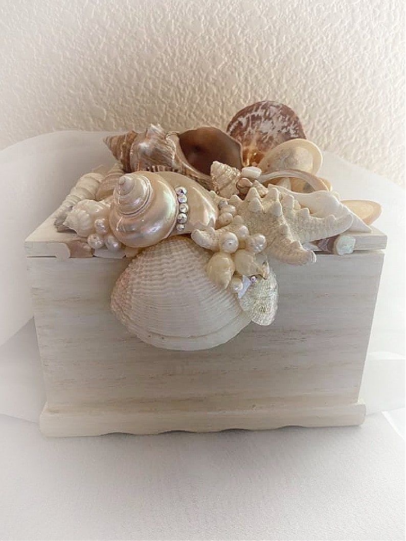 Ocean Treasures Seashell Box - Etsy