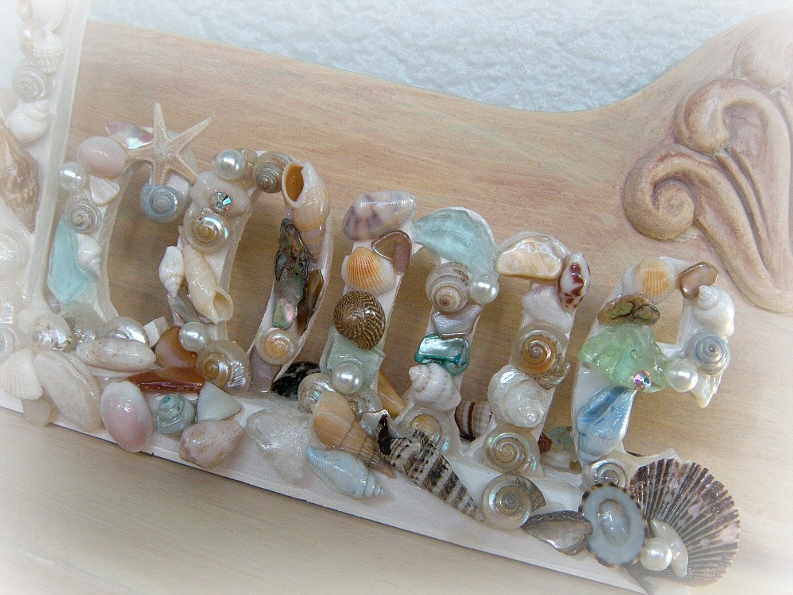 Seashell "welcome" Sign - Etsy