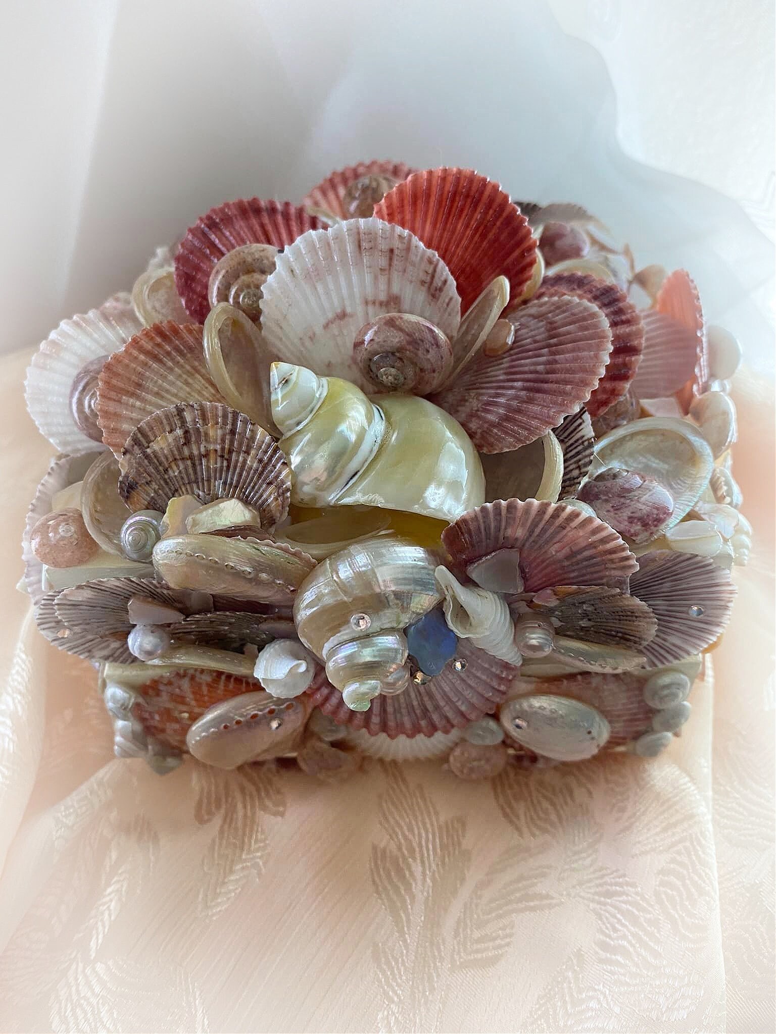 Sunset Over the Bay Seashell Box - Etsy