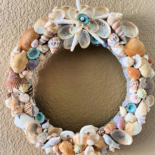 Seashell Wreath - Etsy