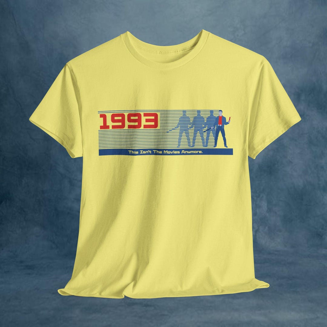 Last Action Hero T-shirt, Cult Film Character, Arnold Schwarzenegger ...