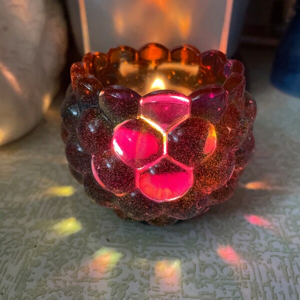 Resin Tea Light Holder - Etsy