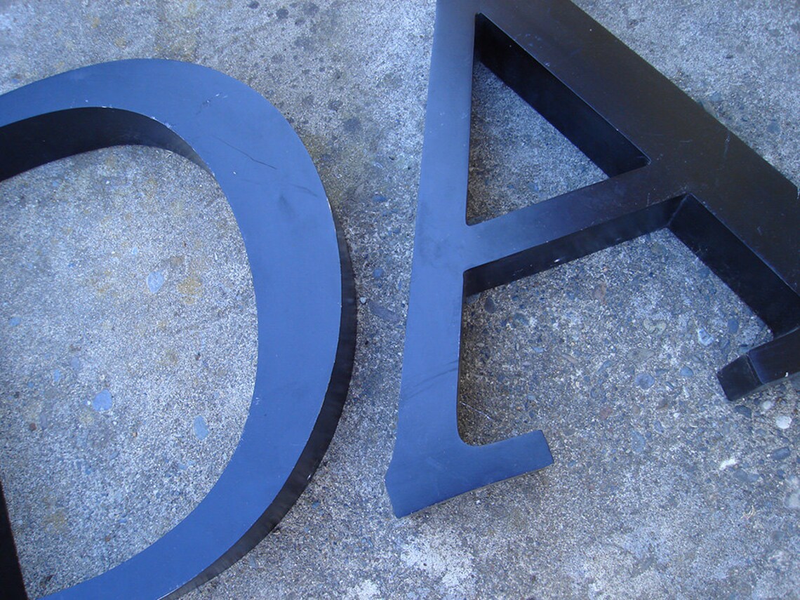 Letter A (large Uppercase Letter) - Wall Decor - White Decorative Type ...