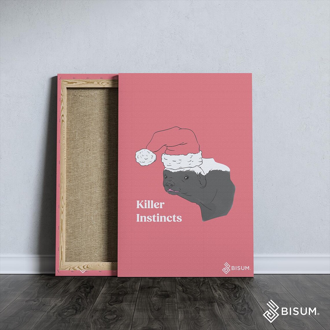 Hand-drawn Illustration of a Christmas Honey Badger | Killer Instincts ...