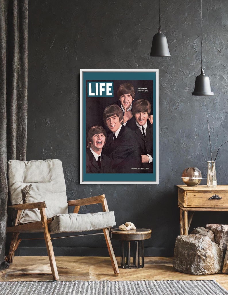 The Beatles Life Magazine Cover - August 28, 1964 Canvas Wall Art ...