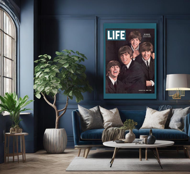 The Beatles Life Magazine Cover - August 28, 1964 Canvas Wall Art ...