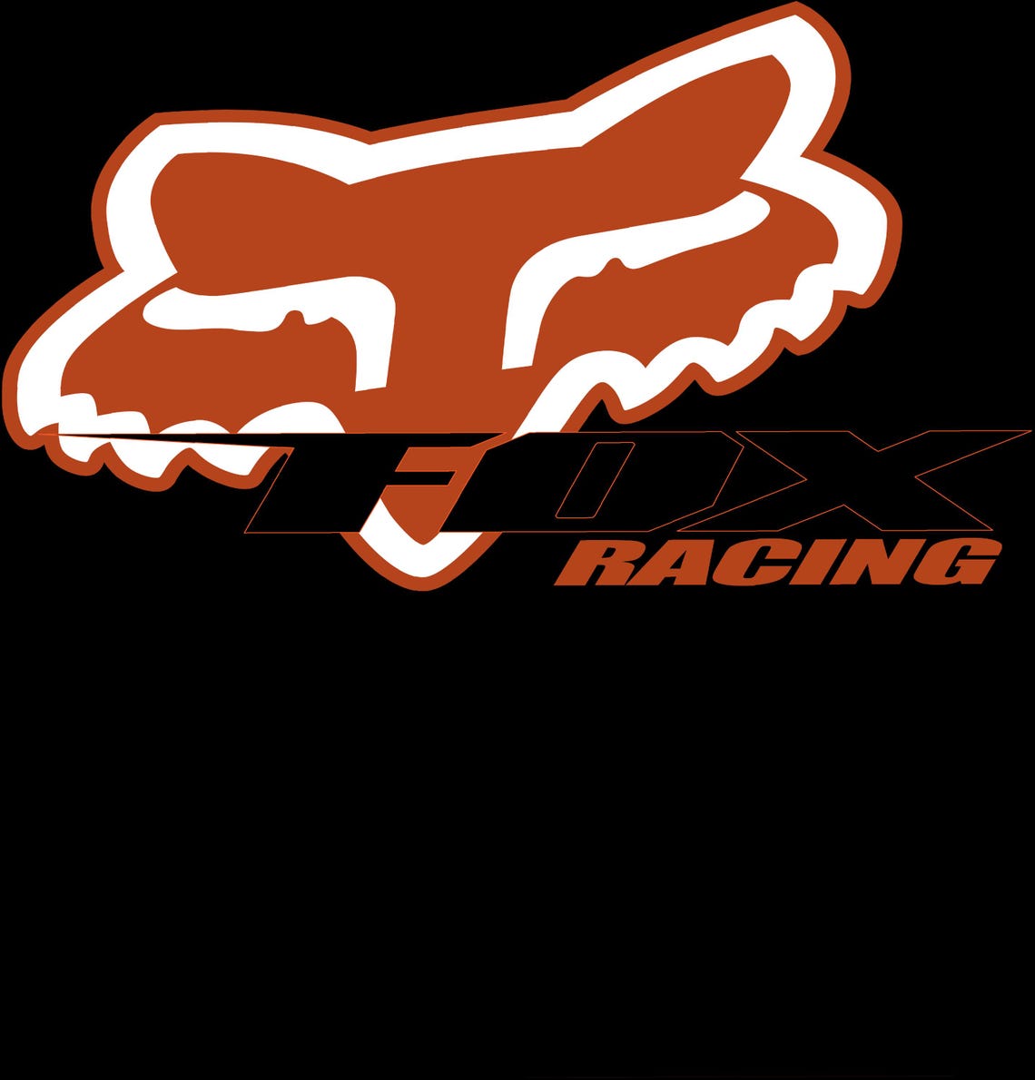 FOX Racing Hoodie and T-shirt Logo / Digital PNG - Etsy