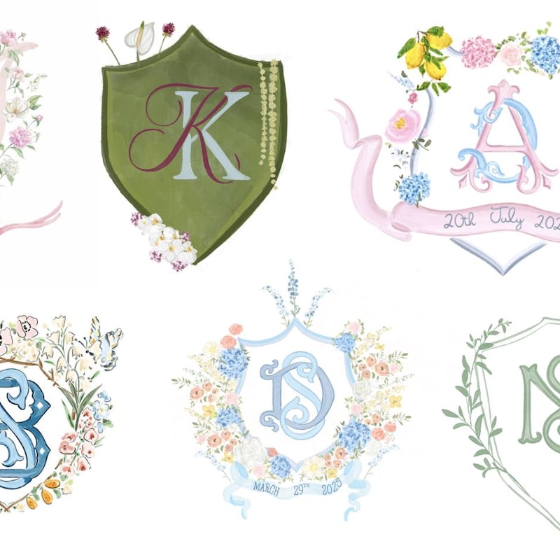 Wedding Crest - Etsy