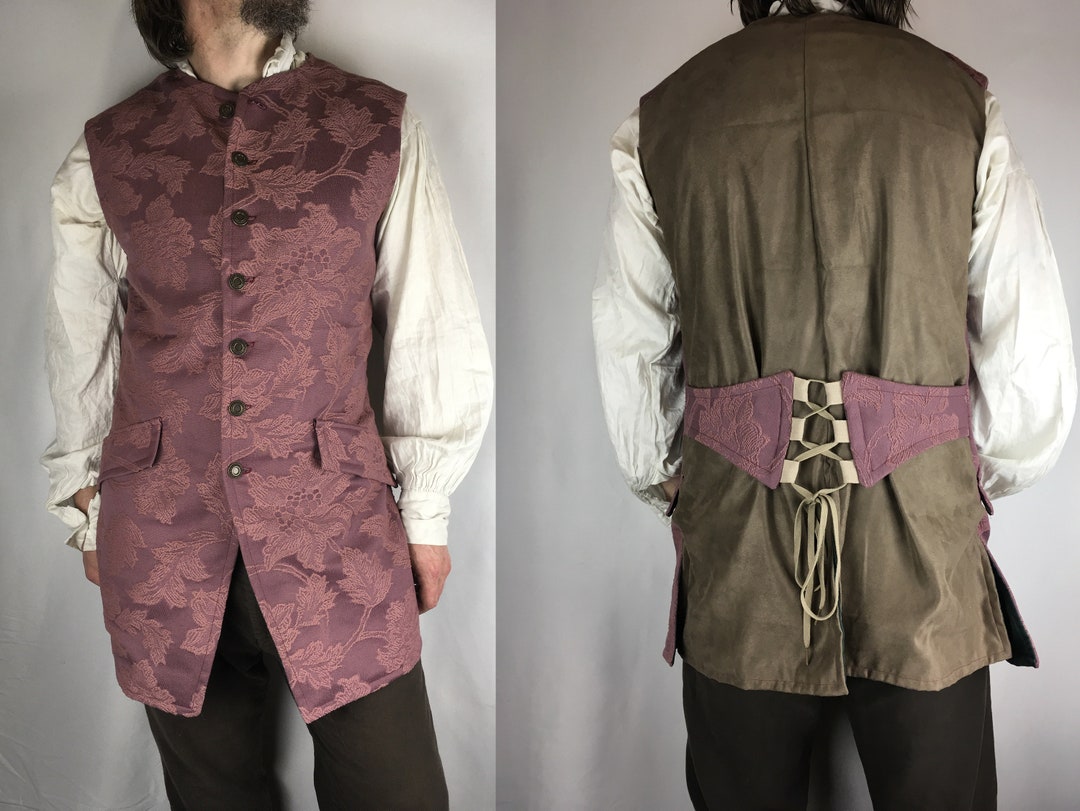 Traditional Long Pirate/squire Waistcoat(s) - Etsy