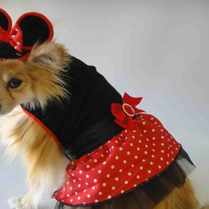 Mini Mouse Costume for Your Puppy - Etsy