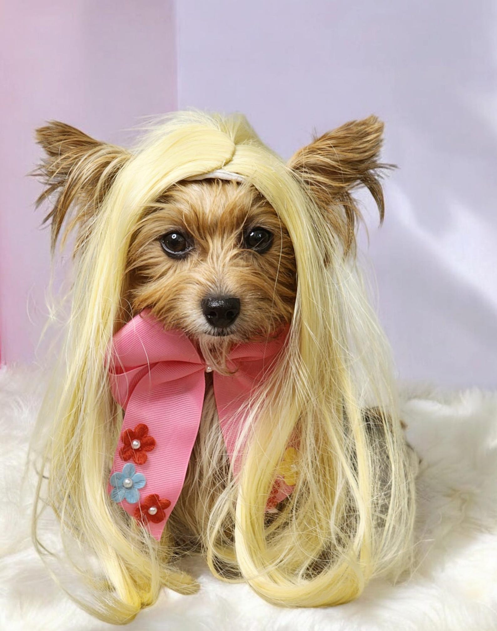 Cute Pet Wig, Halloween Costume for Dog or Cat - Etsy