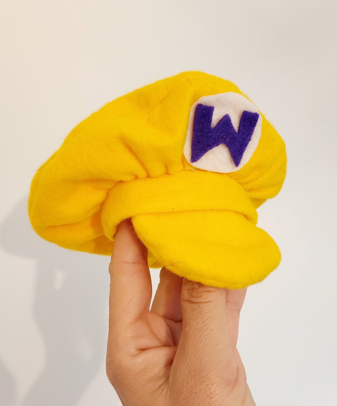 Supper Wario Hat Yellow Color for Dog or Cat Small Animal Doll ...