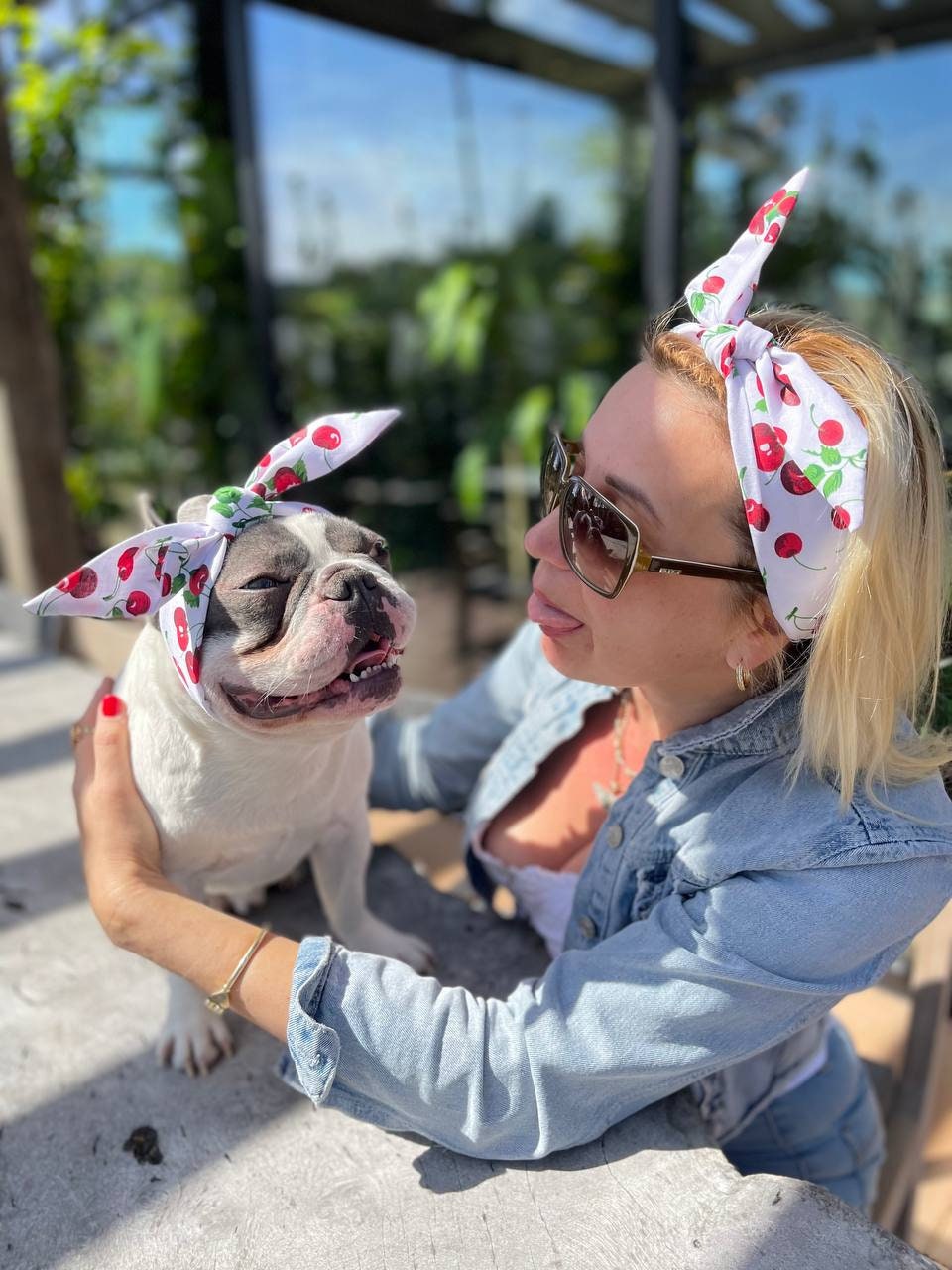 Matching Set Headbands And Bandana, 45% OFF