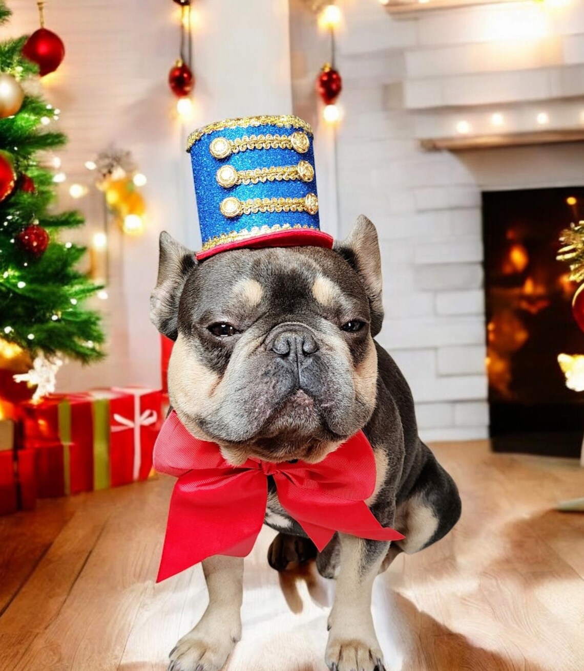 Nutcracker Pet Costume Hat: Christmas Dog Top Hat - Etsy