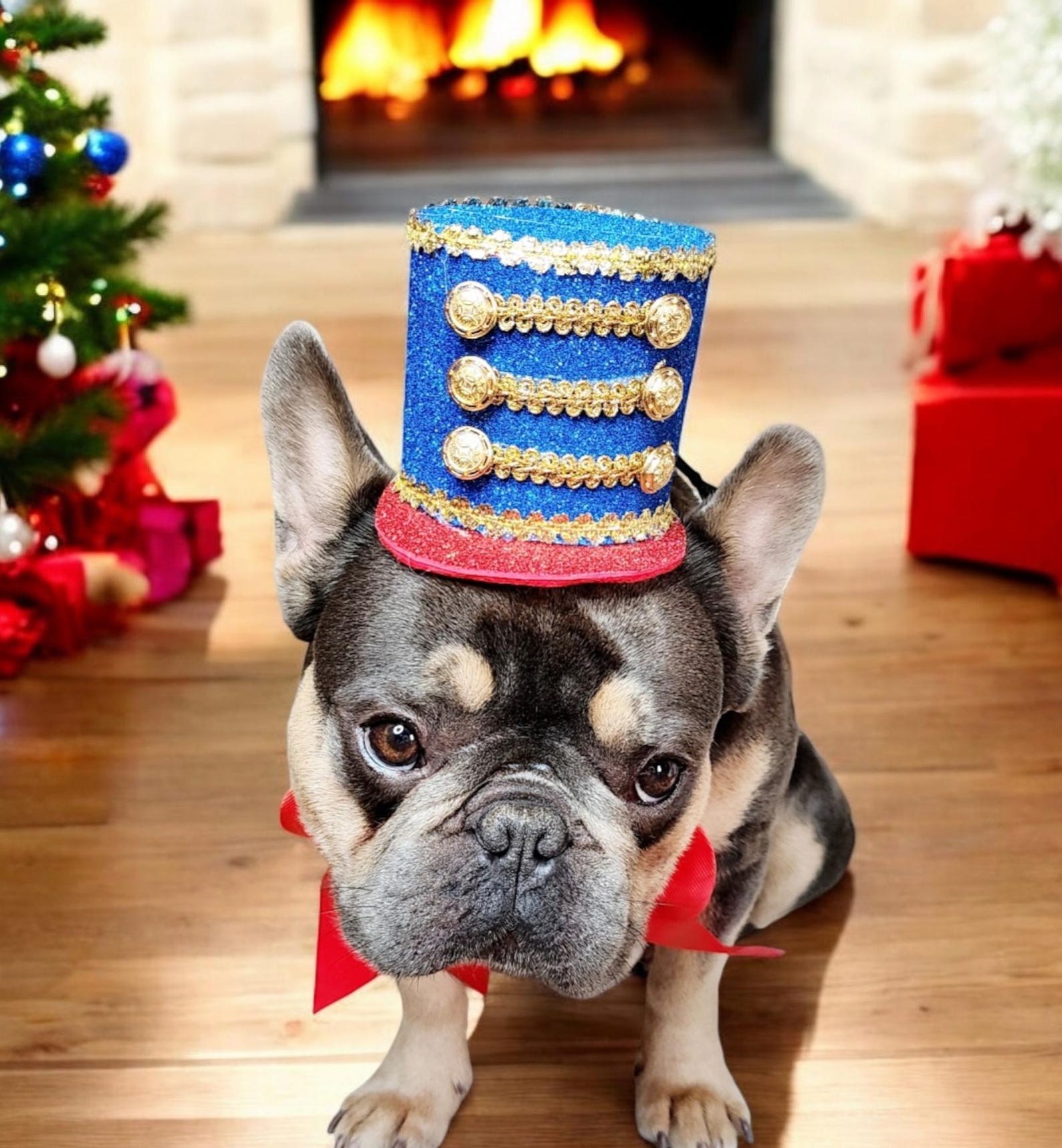 Nutcracker Pet Costume Hat: Christmas Dog Top Hat - Etsy