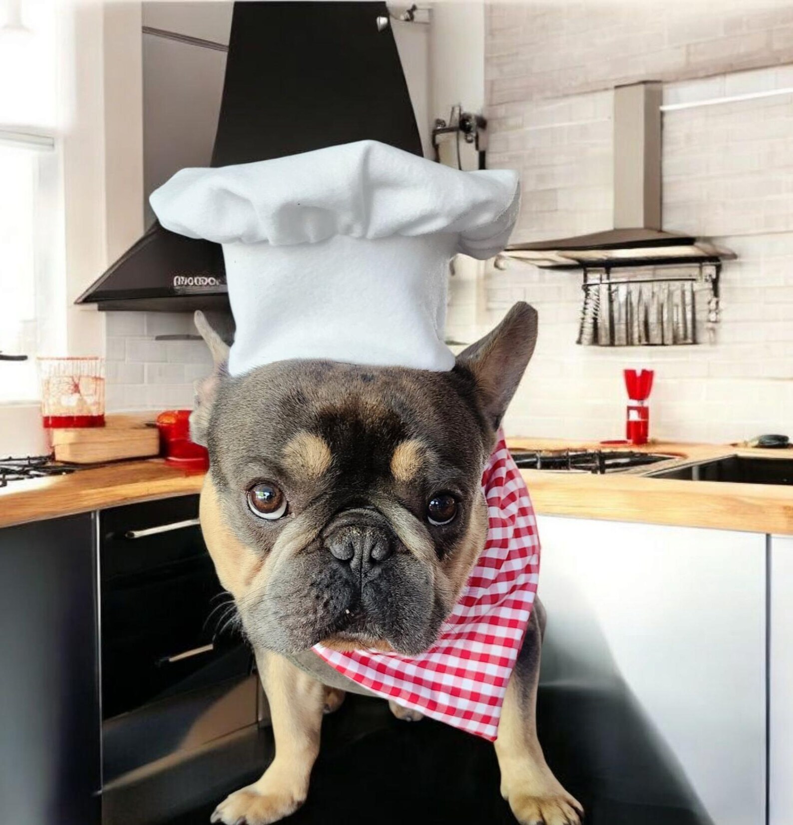 Chef Hat and Bandana Set for Dogs & Cats - Etsy