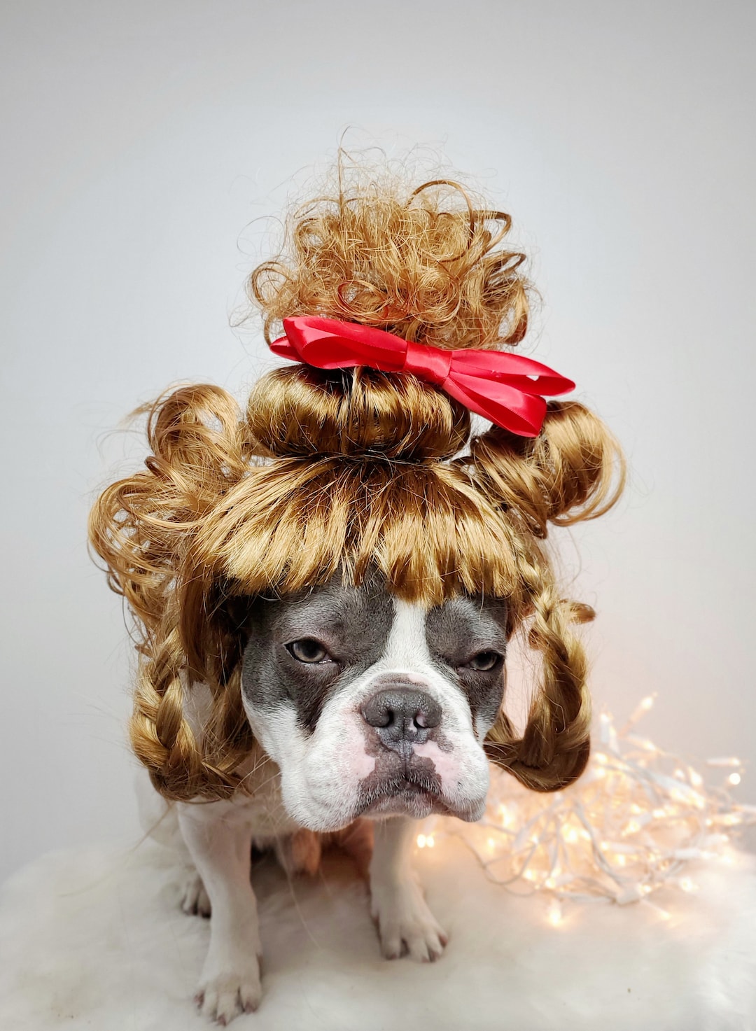 Cindy Lou Pet Wig: Handmade Dog Halloween Costume - Etsy
