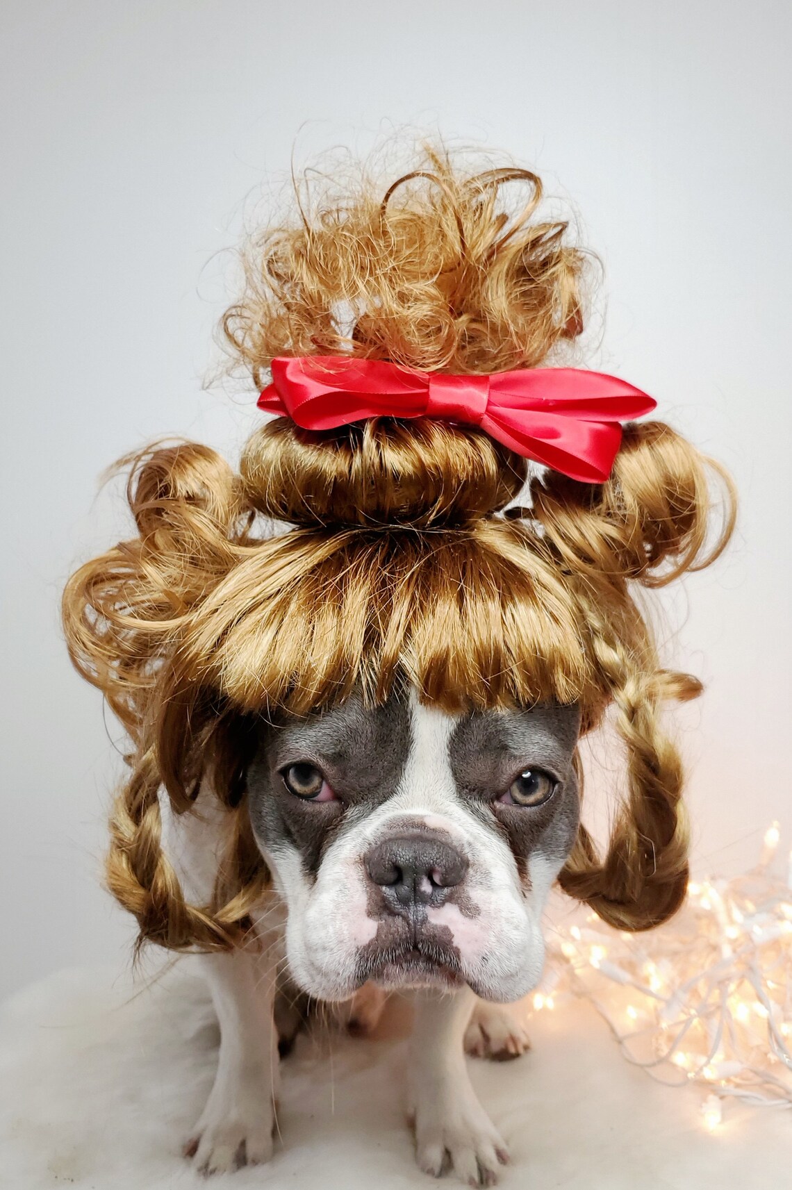 Cindy Lou Pet Wig: Handmade Dog Halloween Costume - Etsy