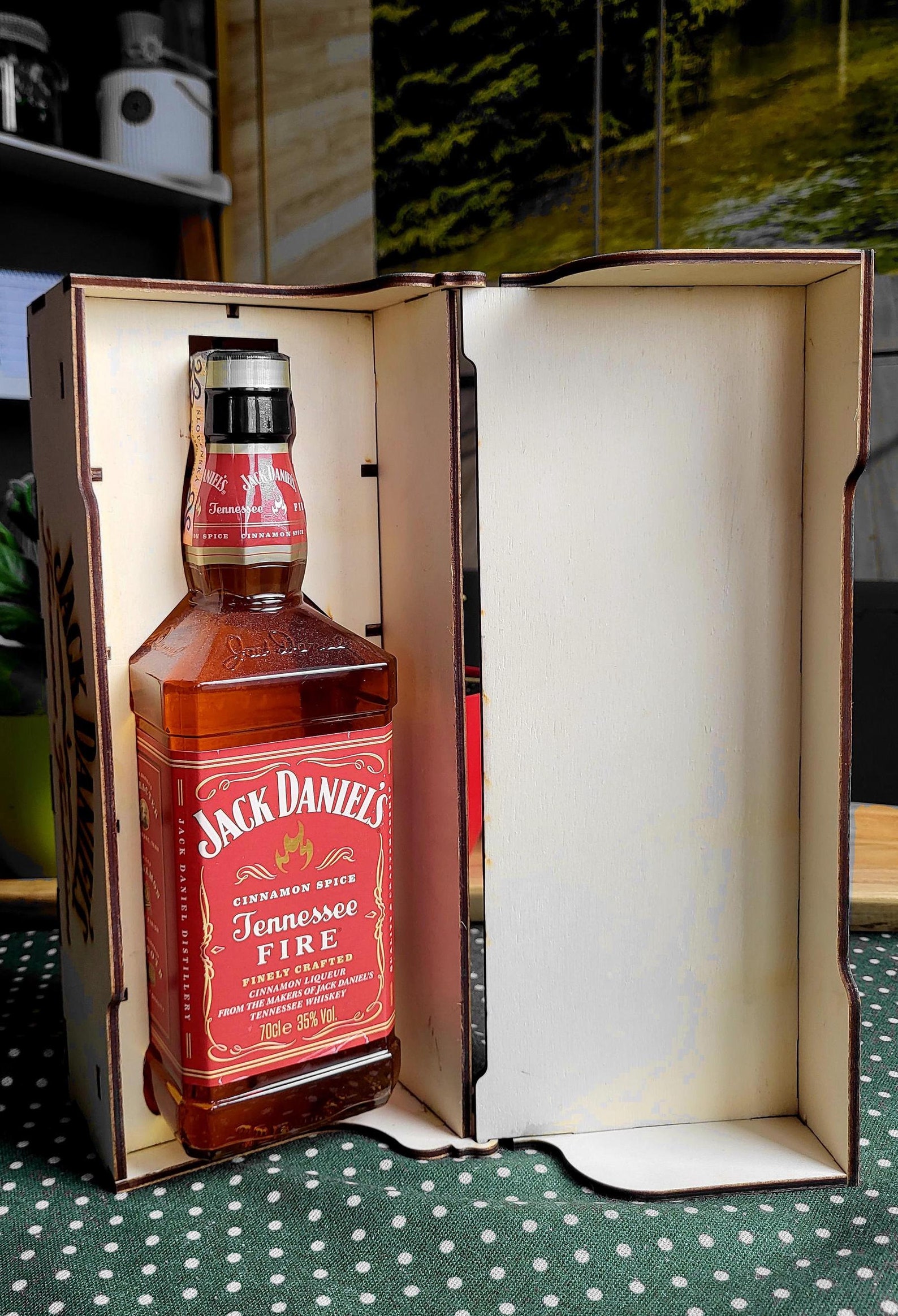 Jack Daniel's Box Design SVG Printable File for DIY Build With Logo - Etsy