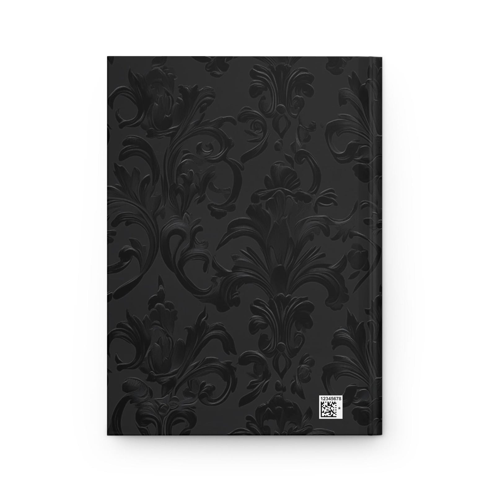 Moody Romantic Journal- Personalized, Vintage Gothic Rose Journal ...
