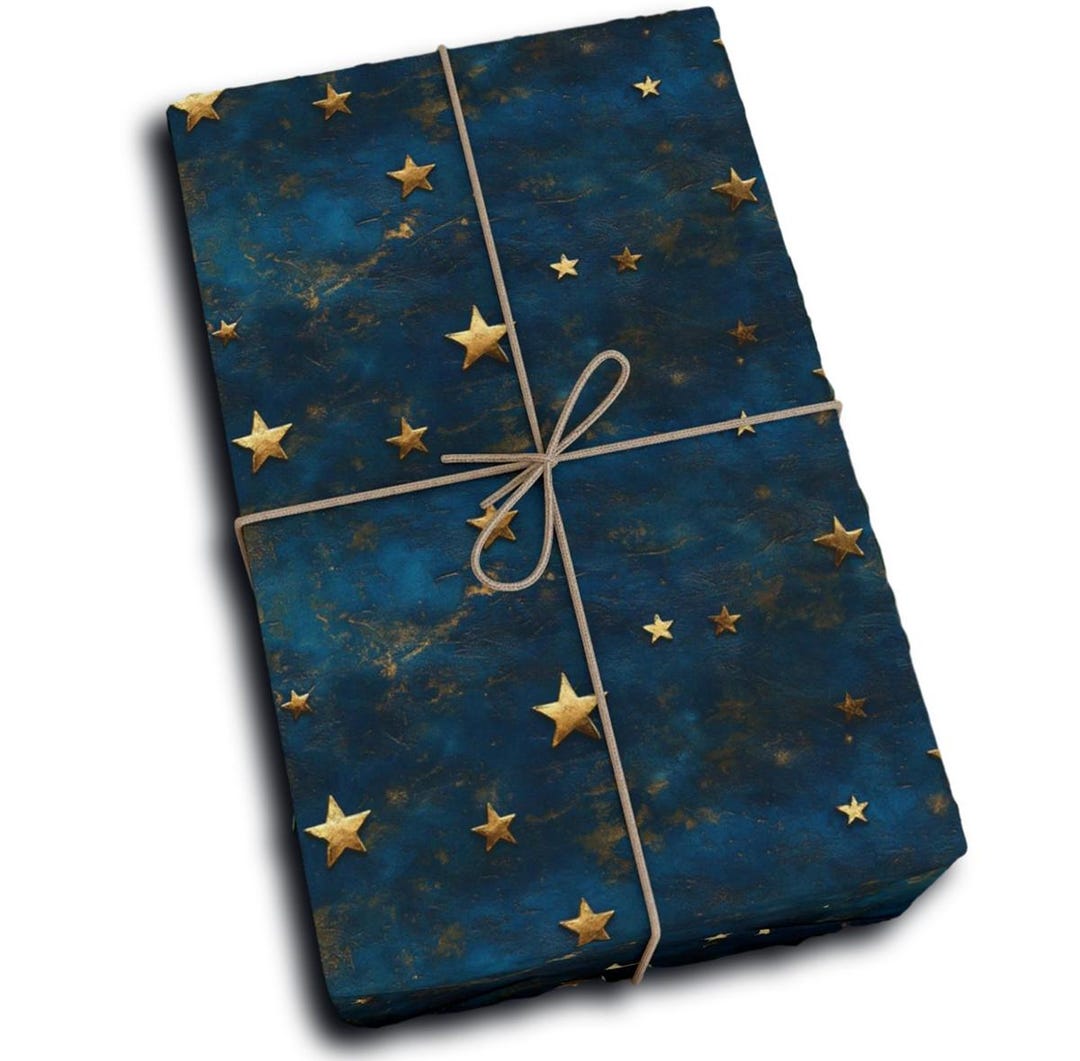Celestial Wrapping Paper for Birthday Girl Wrapping Paper Father's Day ...
