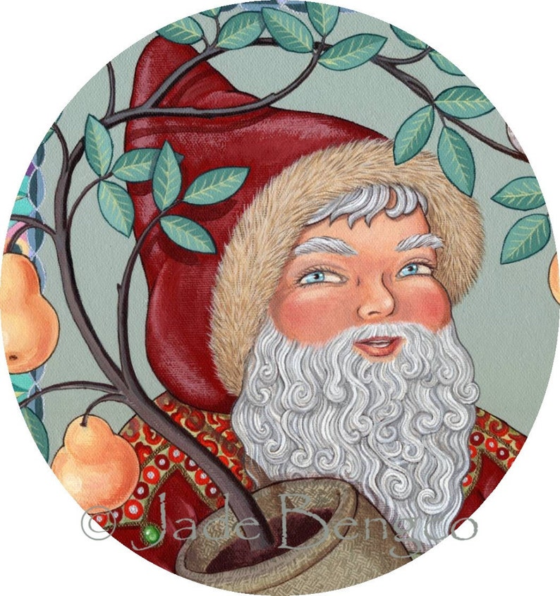 PARTRIDGE in A PEAR TREE Santa Claus Pears Partridge - Limited Edition ...