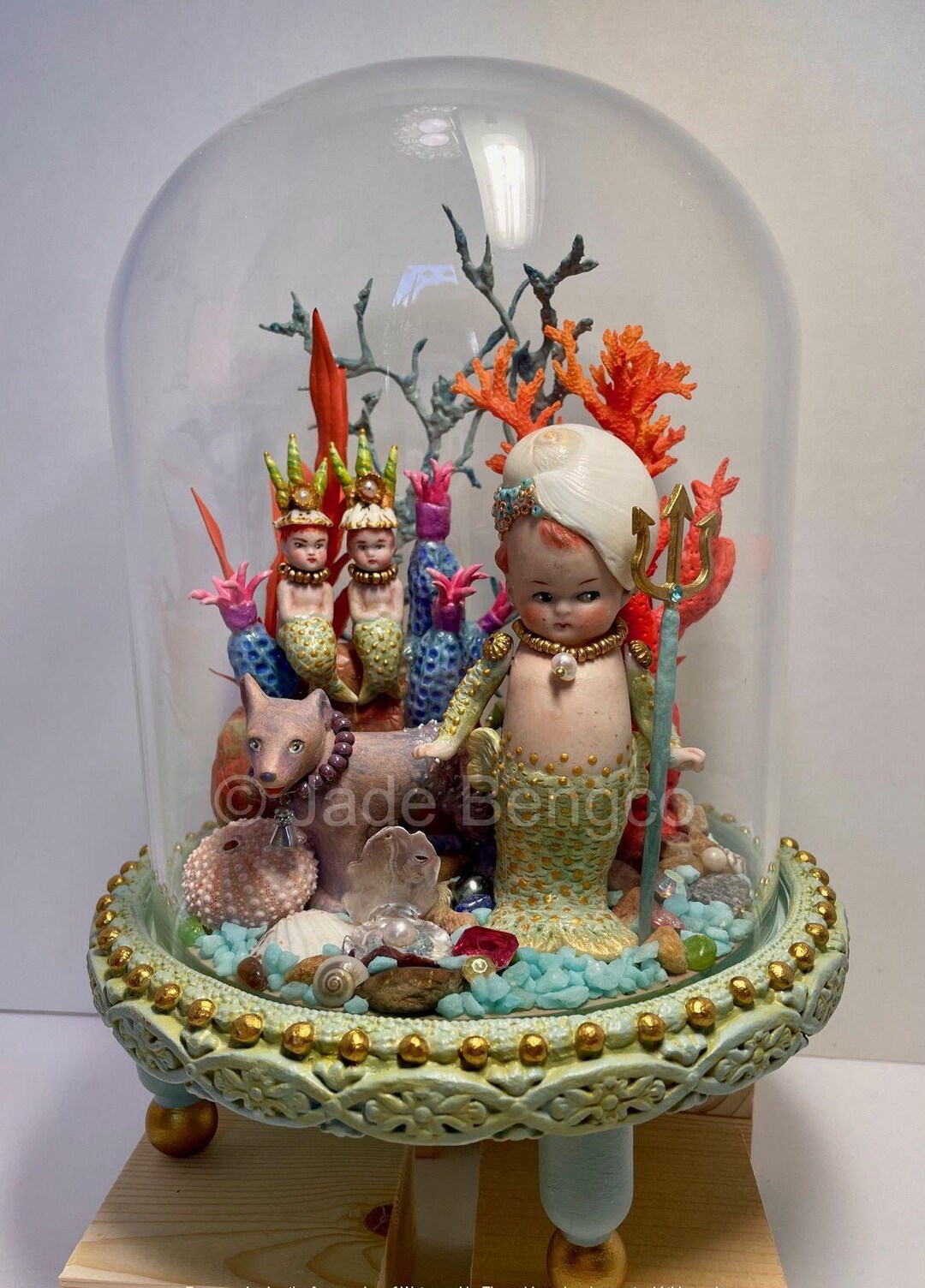Little MER-PRINCE and the Mer-princesses OOAK Assemblage Undersea ...